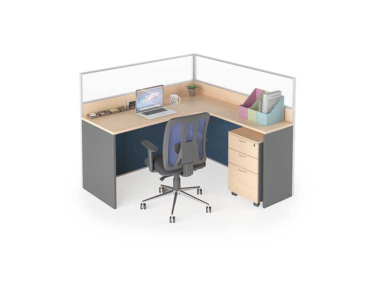 Partition Workstation Concept E [1 Pax] – Lian Star Furniture & Bedding